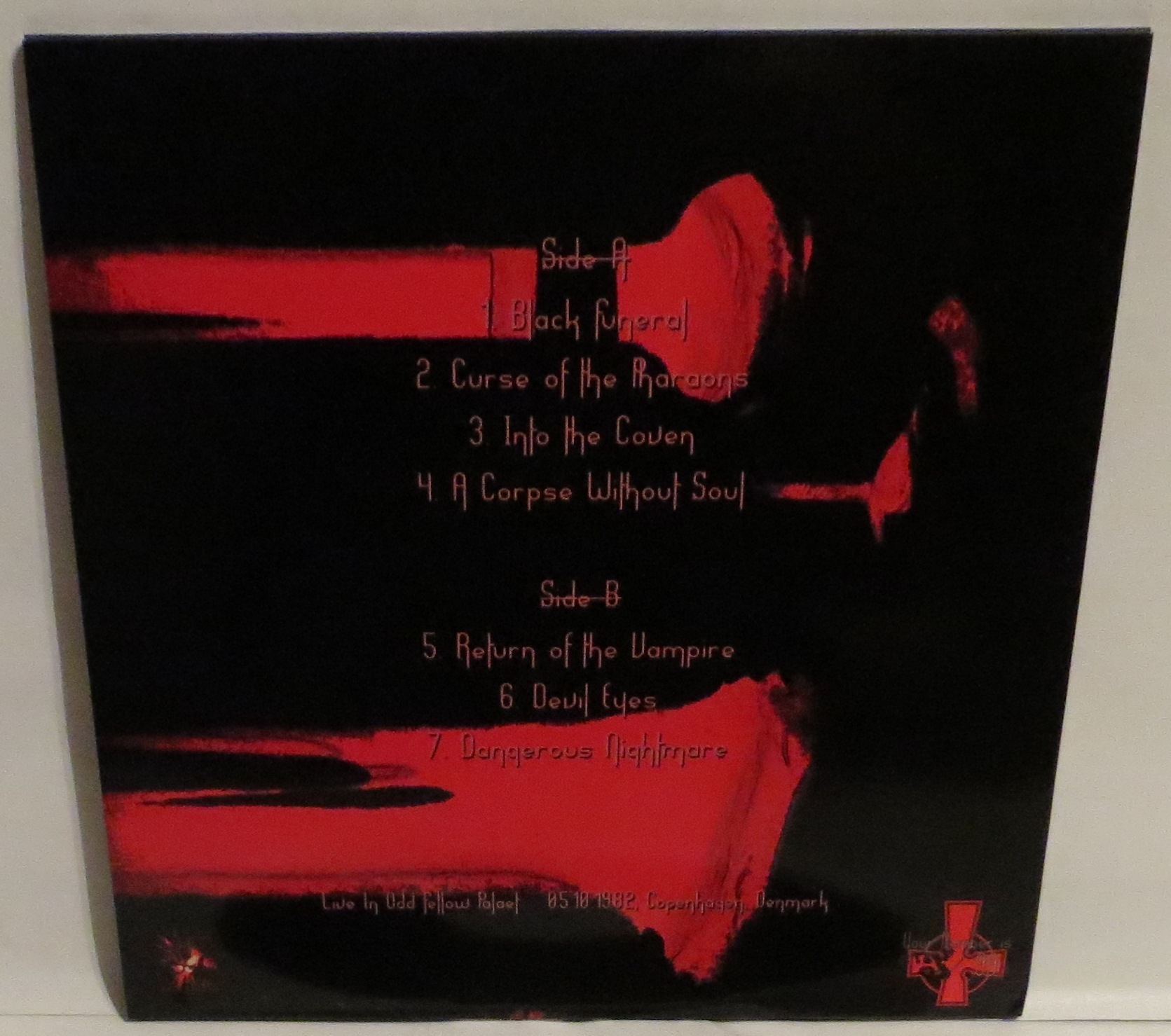 Mercyful Fate Nuns Burn Have Fun Orange Vinyl LP