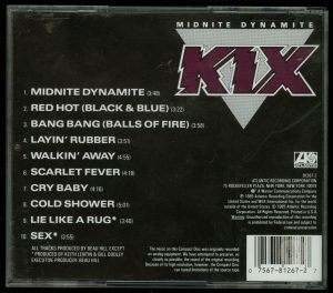 Kix Midnite Dynamite CD
